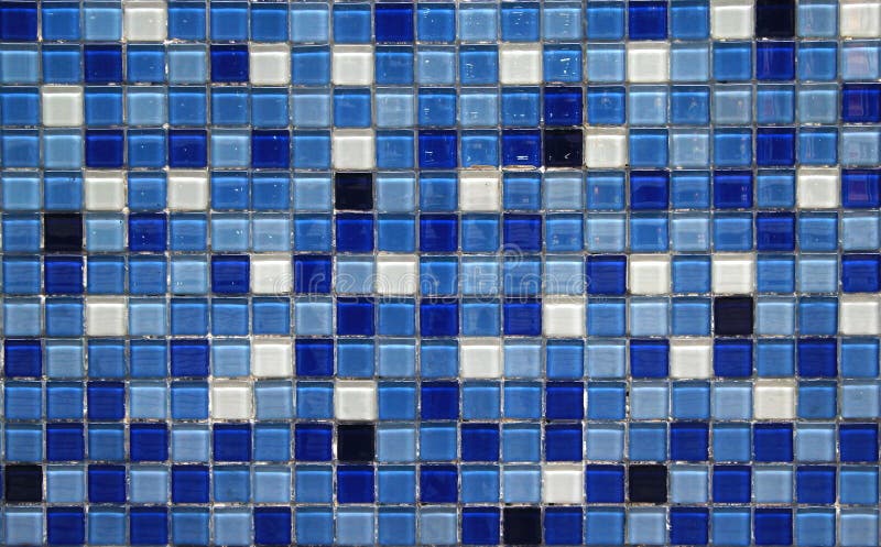 Blue small colorful tile stock photo. Image of graphic - 34893846