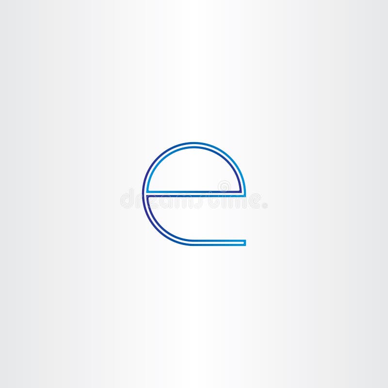 Small Letter E Stock Illustrations – 313 Small Letter E Stock ...