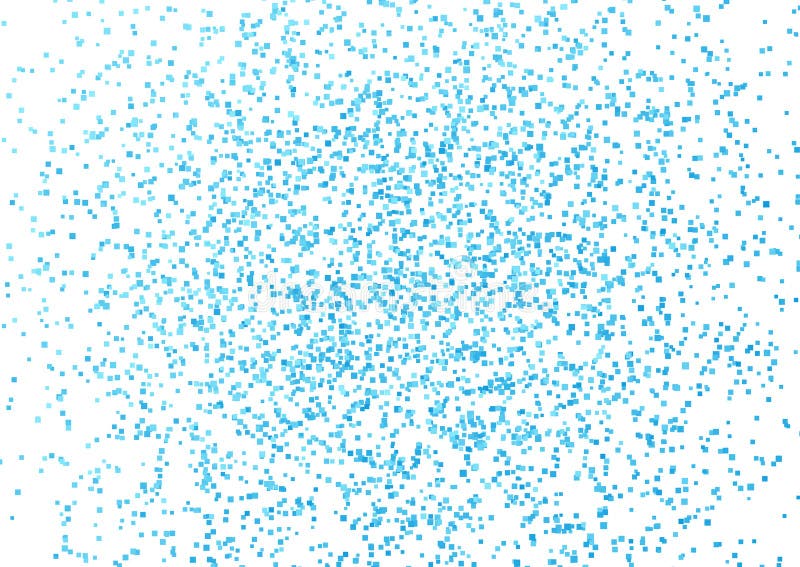 Blue Small Square Dots Abstract Background Stock Vector - Illustration ...