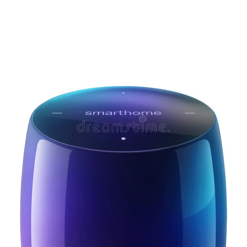 Black Round Smart Home Speaker Stock Photos - Free & Royalty-Free Stock ...