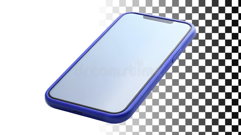 Blue Smartphone Icon, Mobile Symbol and Tech Device Png Transparent ...