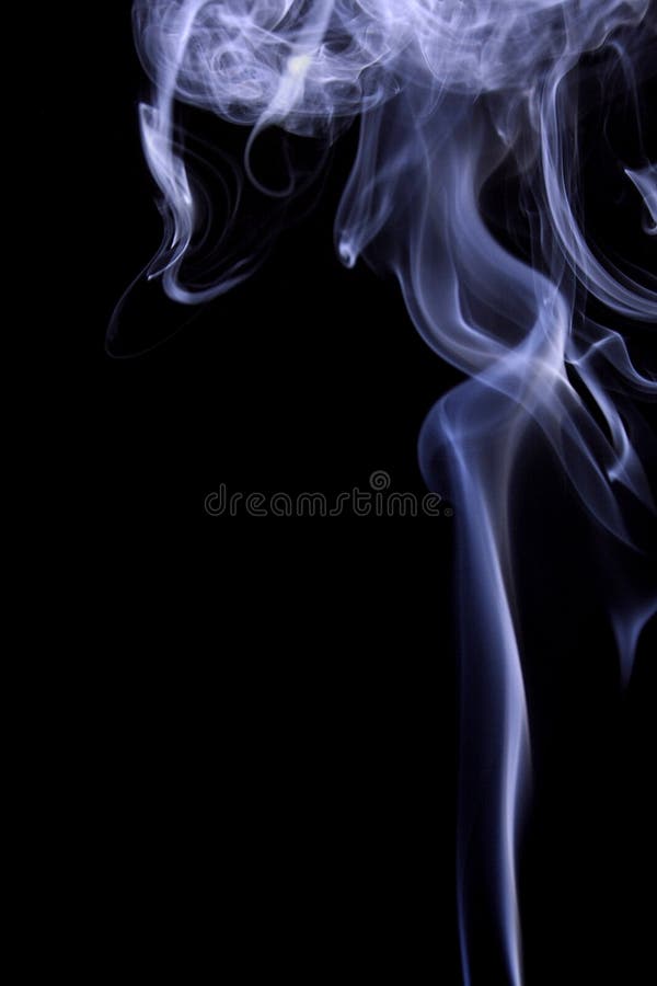 Blue Smoke stock photo. Image of smoke, cigarette, fire - 1552368