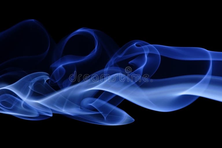 Blue Smoke 5 stock photo. Image of tranquil, serene, shape - 1901714