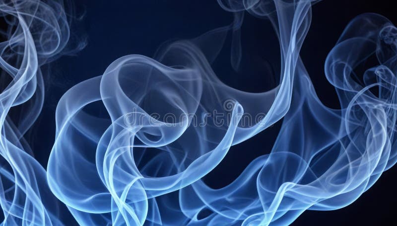 Blue Smoke Abstract Background. Blue Abstract Light Smoke Background ...