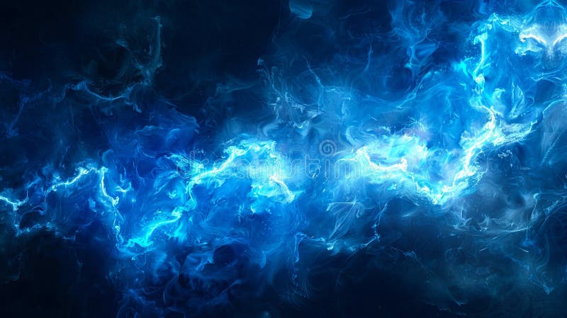 A Blue Smoke Background with a Dark Background Stock Image - Image of ...