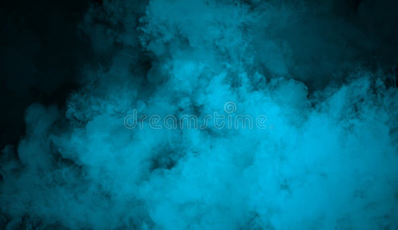 Blue Smoke Texture Background