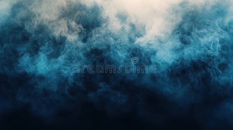 Blue Smoke Cloudscape Texture Stock Illustration - Illustration of dark ...