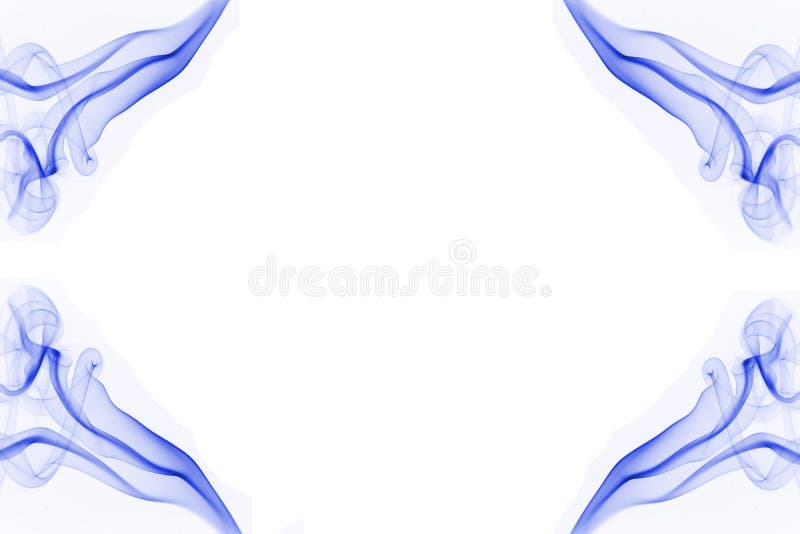 Blue Smoke Frame stock photo. Image of colorful, composed - 90011256