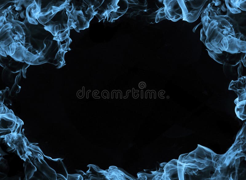 Blue smoke frame stock photo. Image of frame, detailed - 64271988
