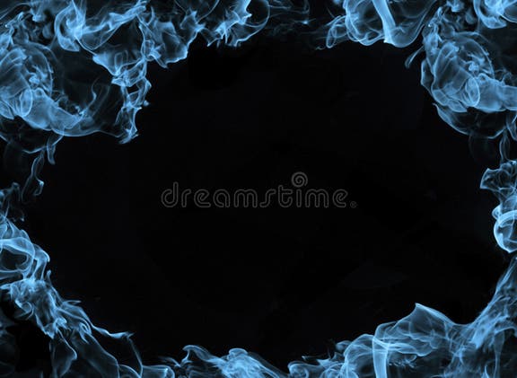 Blue smoke frame stock photo. Image of frame, detailed - 64271988