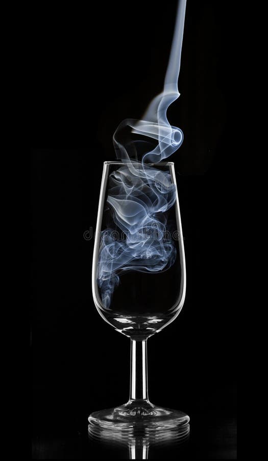 Blue smoke sherry stock photo. Image of abstract, colors - 22675924