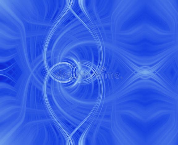 Blue Smoke Swirls Background Stock Illustration - Illustration of ...
