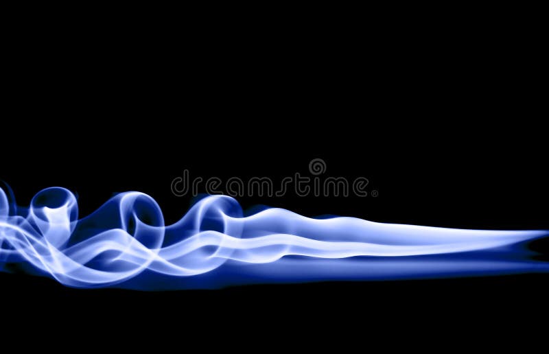 Blue Smoke Trails stock image. Image of shape, texture - 2420193