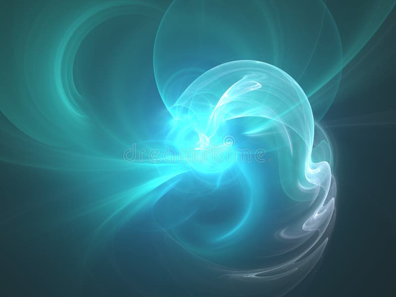 Blue Smoky Flash Abstract Background Stock Illustration - Illustration ...
