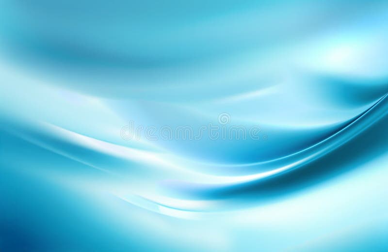 Blue Smooth Abstract Background Stock Illustration - Illustration of ...