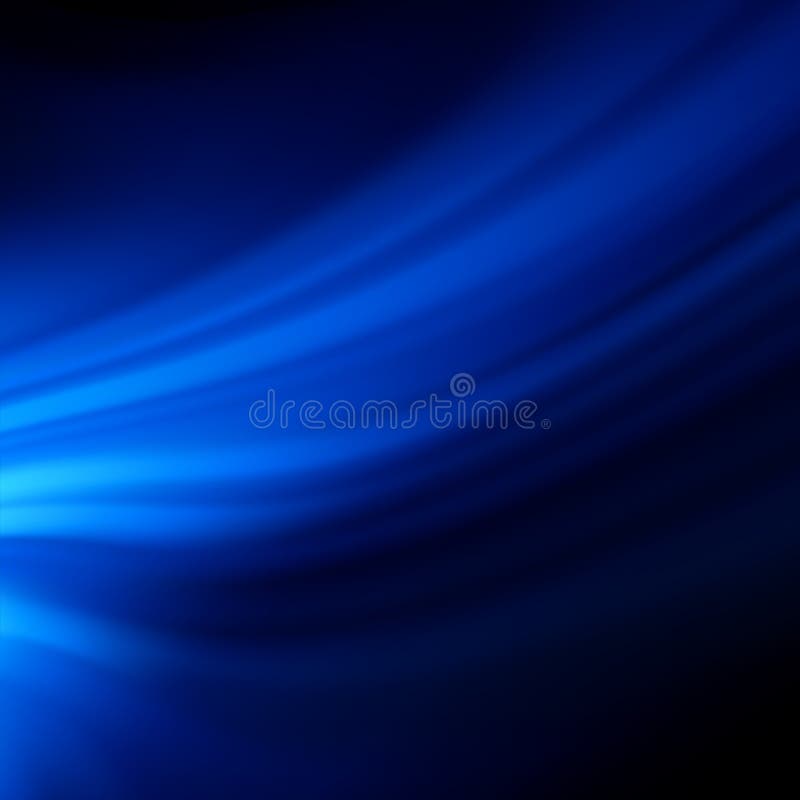 Blue Smooth Twist Light Lines Background. EPS 10 Stock Vector ...