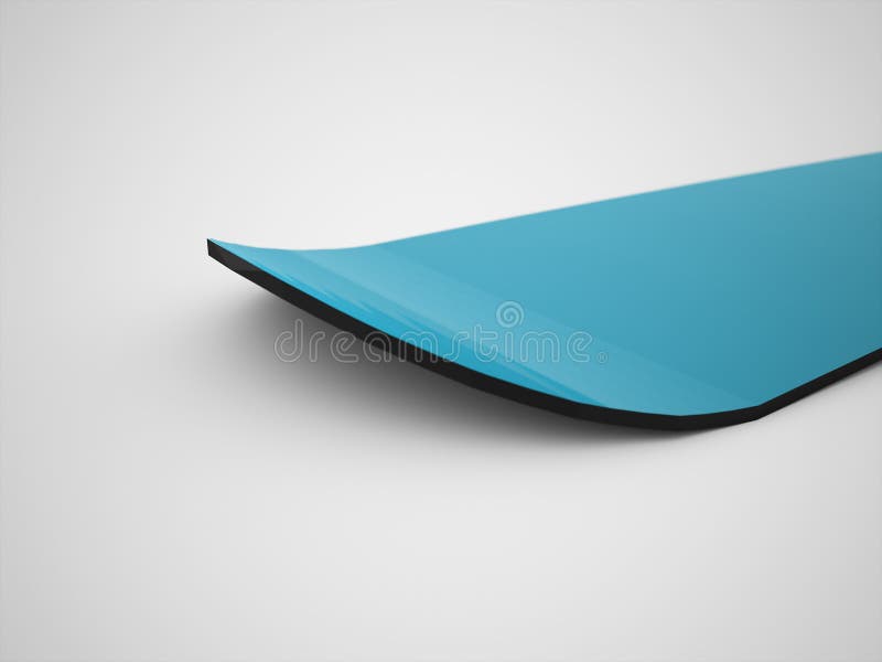 Blue snow board stock illustration. Illustration of cartoon - 40854234