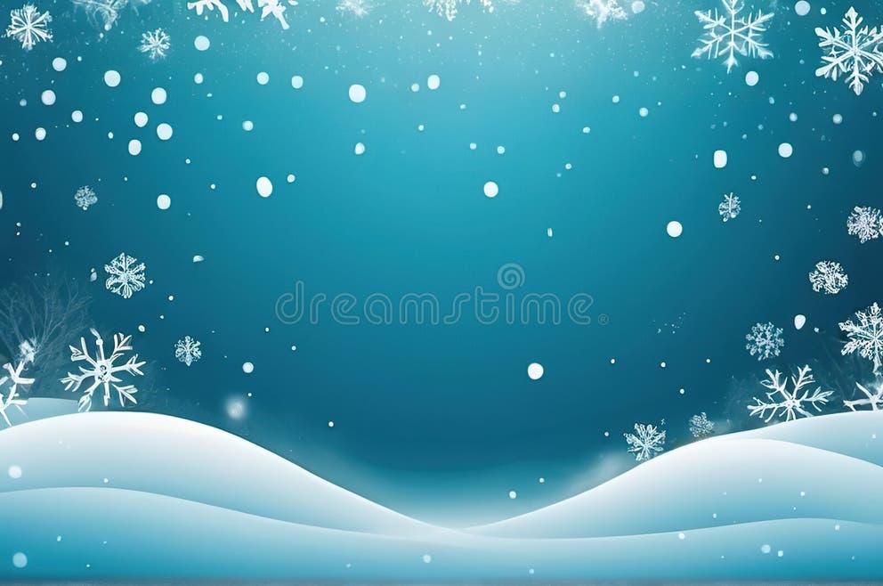 Blue Snow Falling To Ground Background at 5-10-2024 Stock Illustration ...