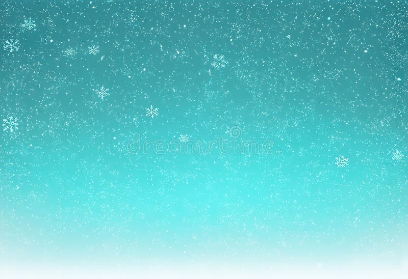 A Blue Snow Falling To Ground Background at 5-10-2024 Stock ...