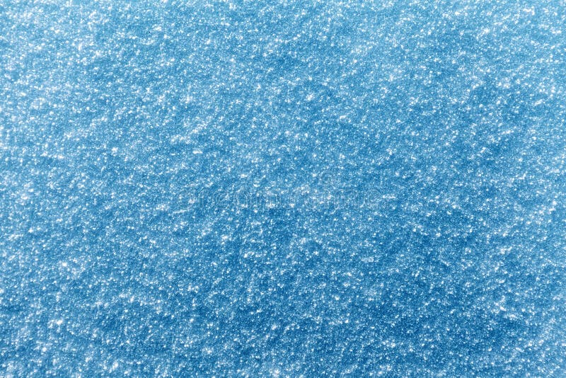 Blue snow stock photo. Image of snow, winter, snowy, blue - 48752164