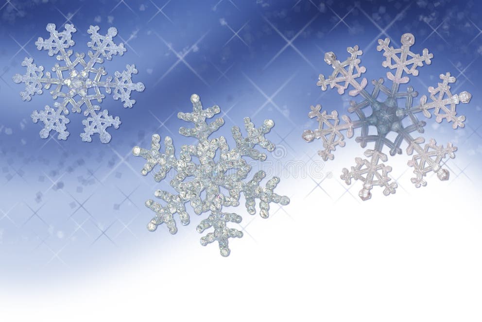 Blue Snowflake Border stock illustration. Illustration of border - 3016922