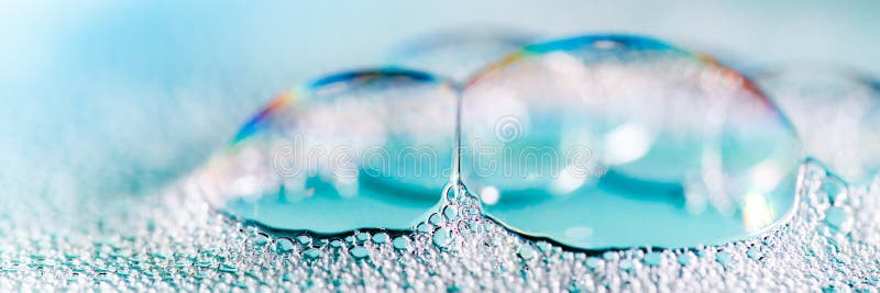 Blue Soap Bubbles stock image. Image of liquid, laundry - 145204997