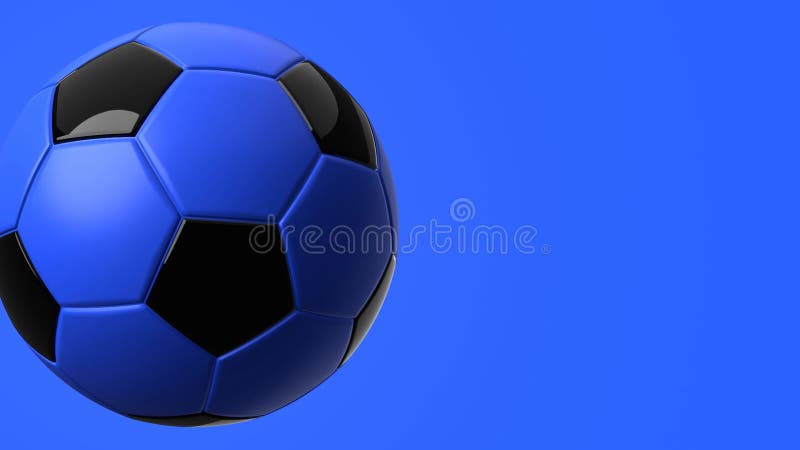 Blue Soccer Player Animated Logo with Reveal Effect Stock Video - Video ...
