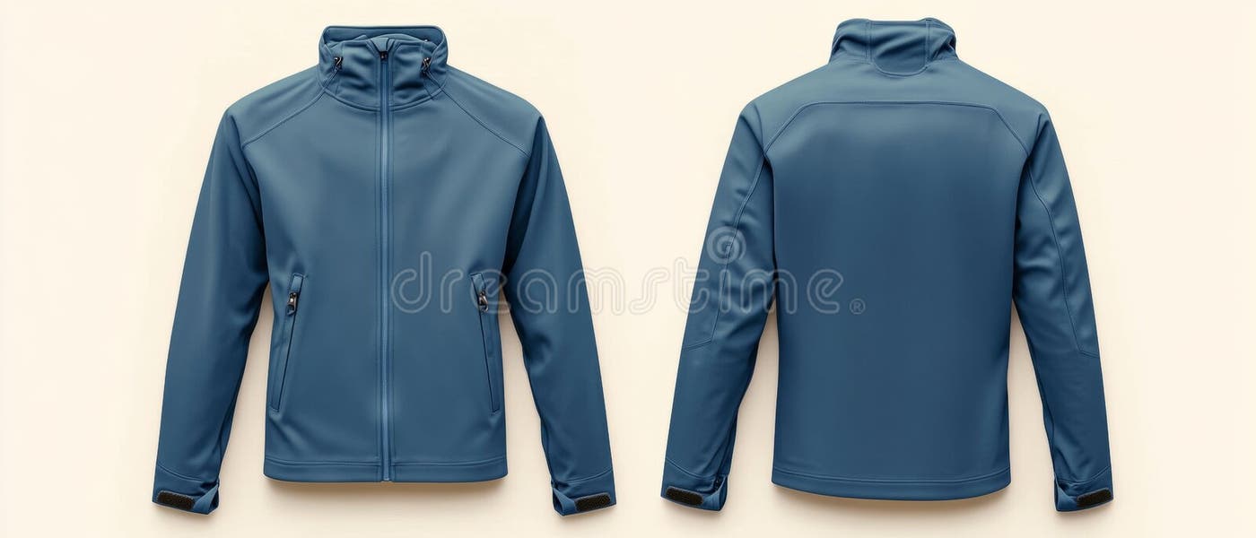 Softshell Jacket Design Template Stock Illustrations – 36 Softshell ...
