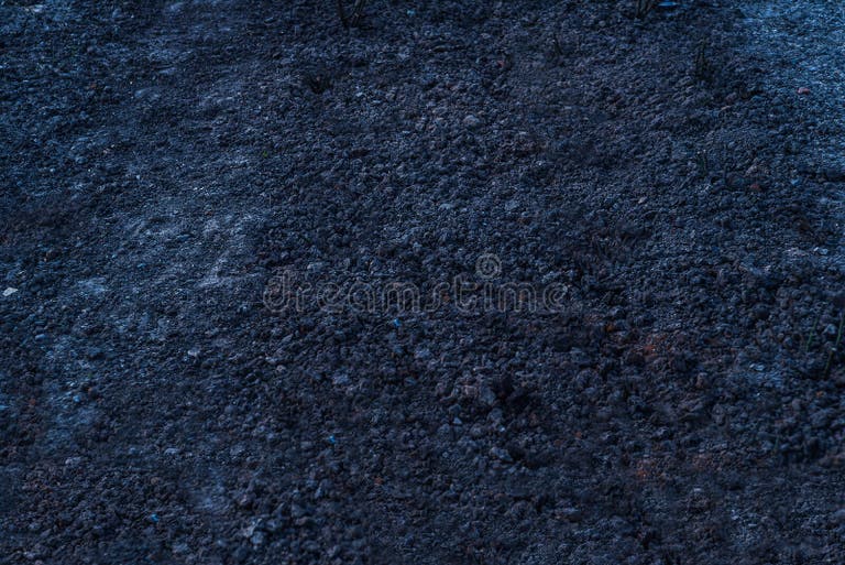 Blue Soil Texture Background. Stock Image - Image of ground, nature ...