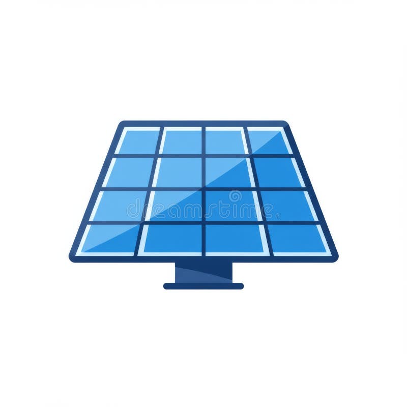 Blue Solar Panel Seamless Texture, Abstract System Collector from Poly ...