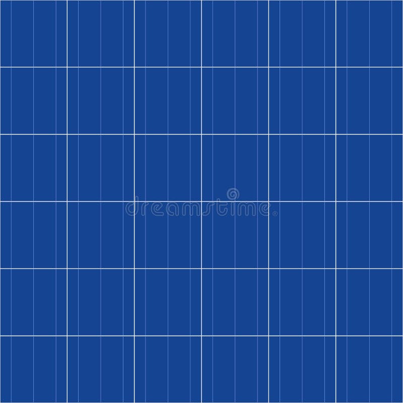 Blue Solar Panel Seamless Texture, Abstract System Collector from Poly ...
