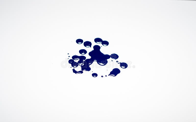 Blue Solid Color on White Background Stock Photo - Image of blue, color ...