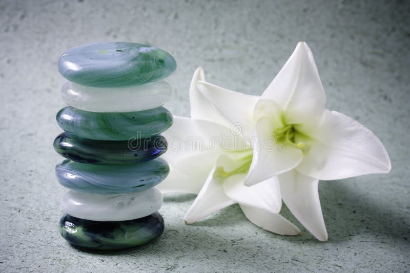 Blue Spa stock photo. Image of aroma, health, bath, body - 8494534