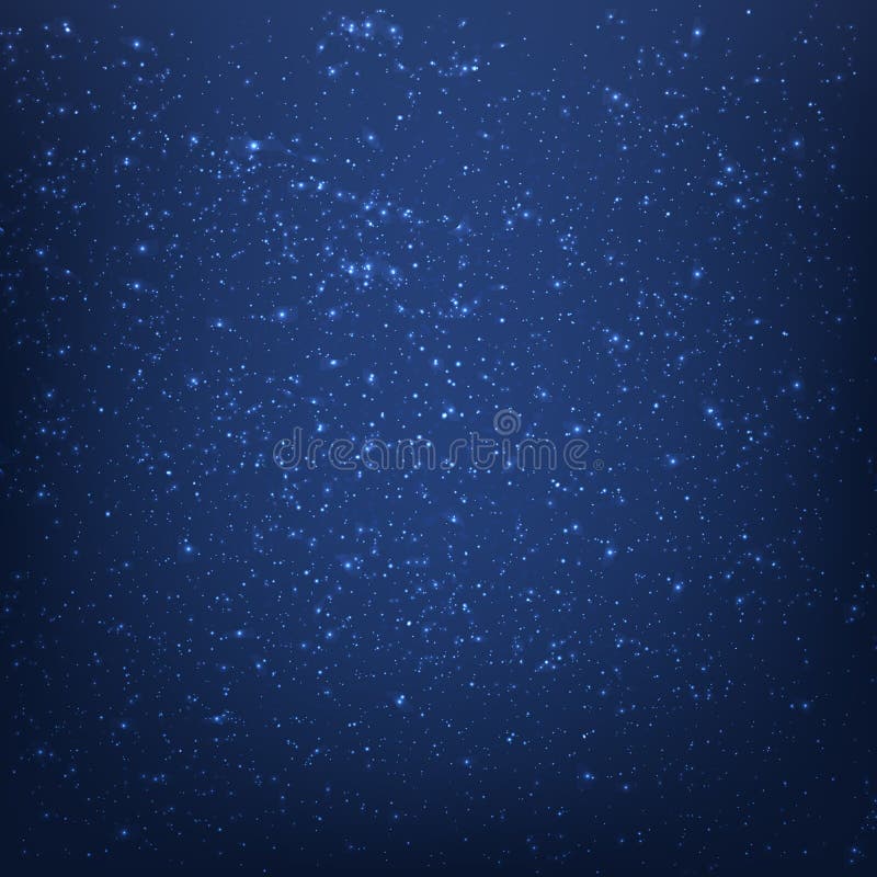 Blue Space Background stock vector. Illustration of constellation ...