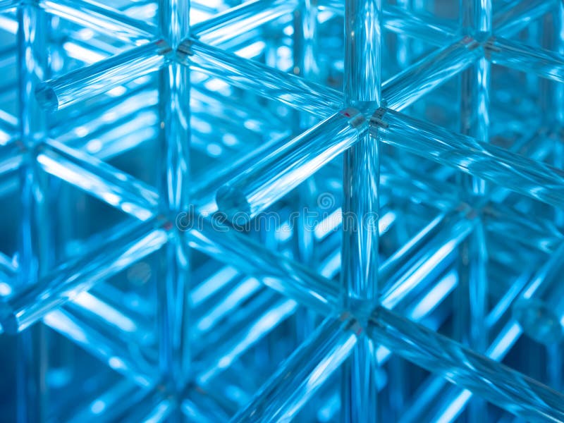 Blue Space Dimension Science and Technology Background Stock Image ...