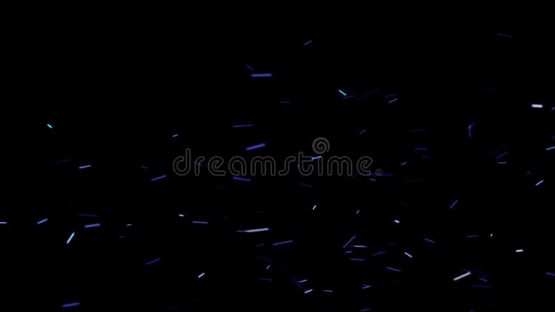 Blue Spark Light Particle Animation Stock Footage - Video of heat ...