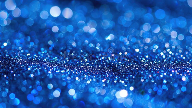Blue Sparkle Abstract Background Stock Illustration - Illustration of ...