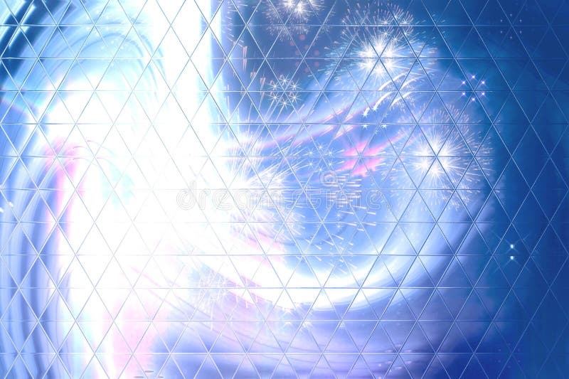 Blue Sparkle Abstract Background Shapes Blurs Textures Stock Image ...