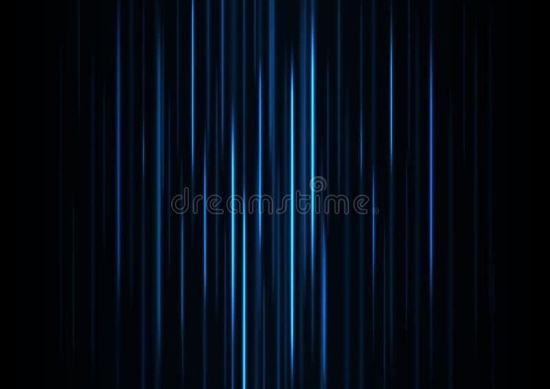 Blue Speed Laser Technology Background Stock Vector - Illustration of ...