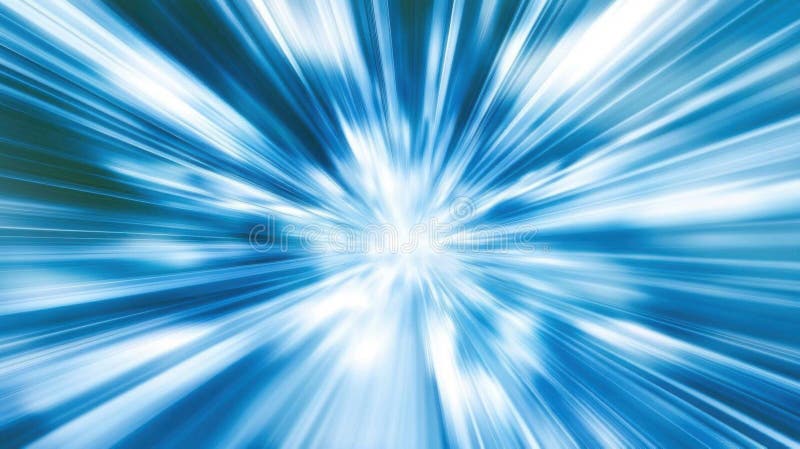 Blue Speed Light Burst Abstract Stock Illustration - Illustration of ...