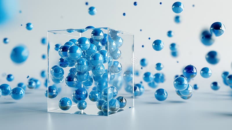 Blue Spheres Glass Cube Stock Photos - Free & Royalty-Free Stock Photos from Dreamstime