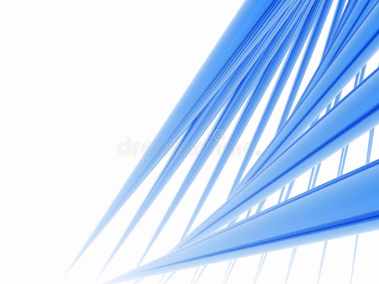 Blue Spikes stock illustration. Illustration of blue, digital - 104861