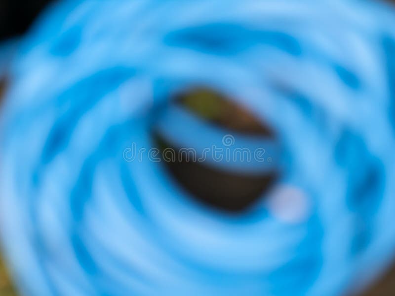 Blue Spin in a Circle Abstract Stock Photo - Image of white, natural ...