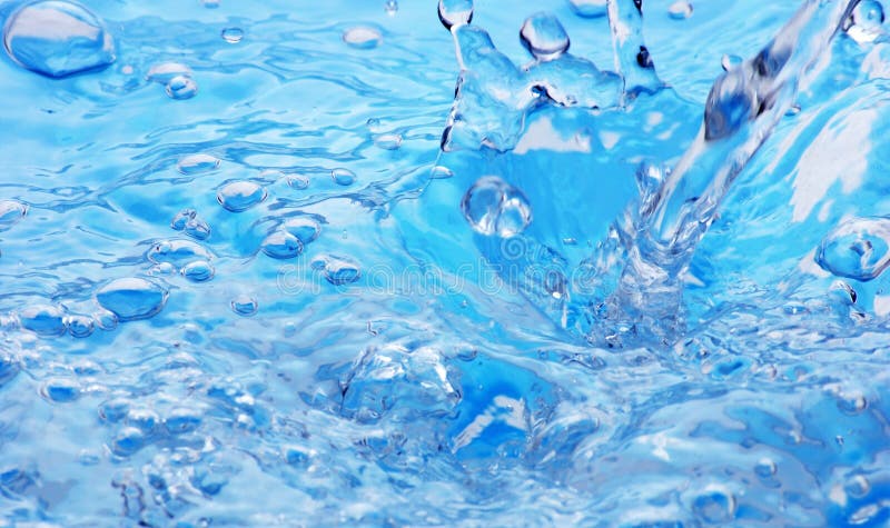 Blue splash stock image. Image of bubble, blue, healthy - 5567099