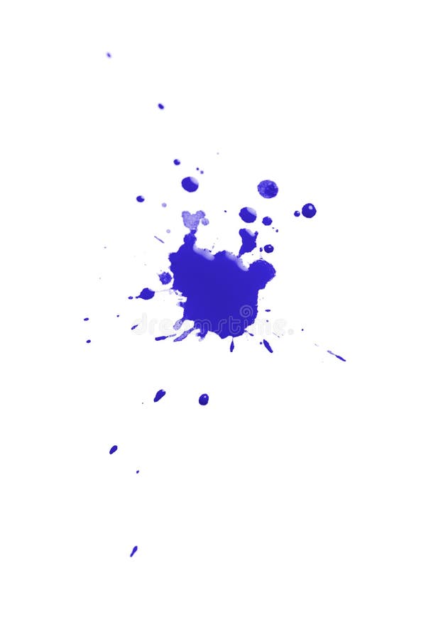 Blue splatter stock image. Image of spot, brush, beautiful - 29070479