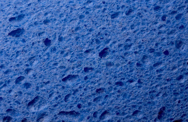 Blue sponge stock photo. Image of sponge, porous, soft - 14857456