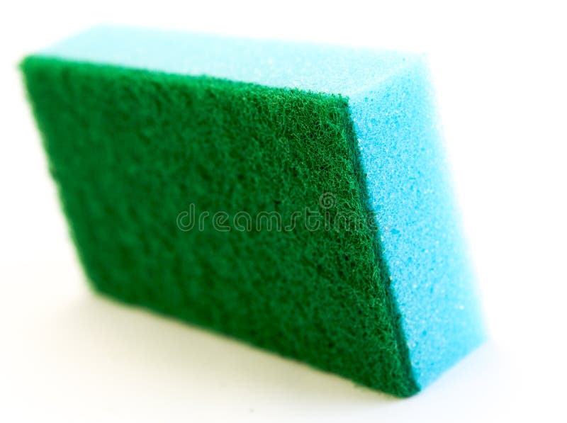 Blue sponge stock photo. Image of object, scrubbing, green - 48267726