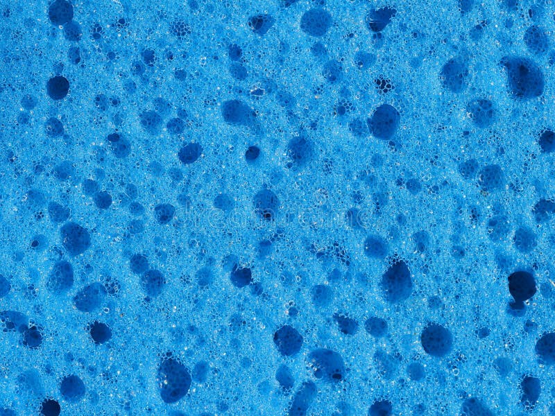 Blue sponge stock photo. Image of texture, maid, cleanse - 35192378