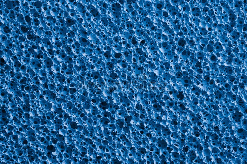 Blue Sponge Textured Patterned Background Stock Photo - Image of ...