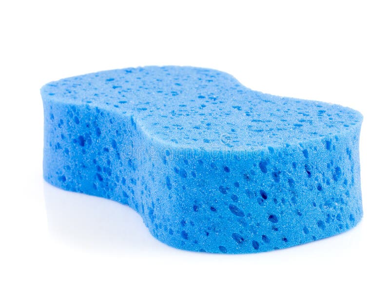 Blue sponge texture stock photo. Image of bathroom, abstract - 93514604